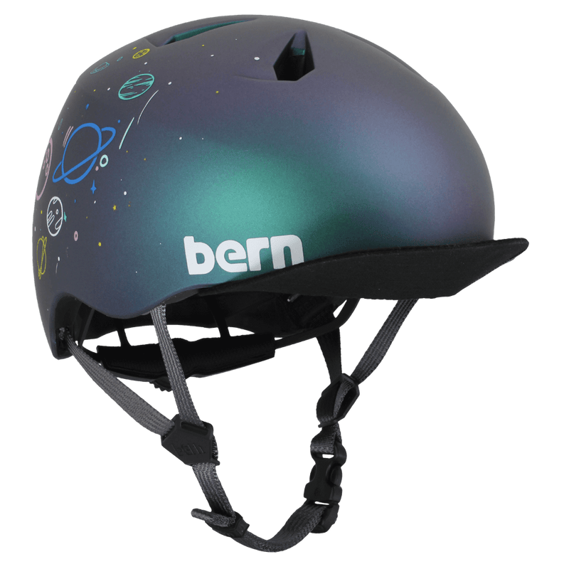 Bern Nino DVRT Youth Helmet - Metallic Space Splat – Bern Helmets