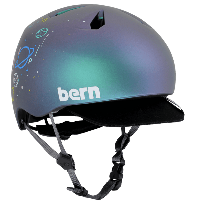 Bern Nino DVRT Youth Helmet - Metallic Space Splat – Bern Helmets