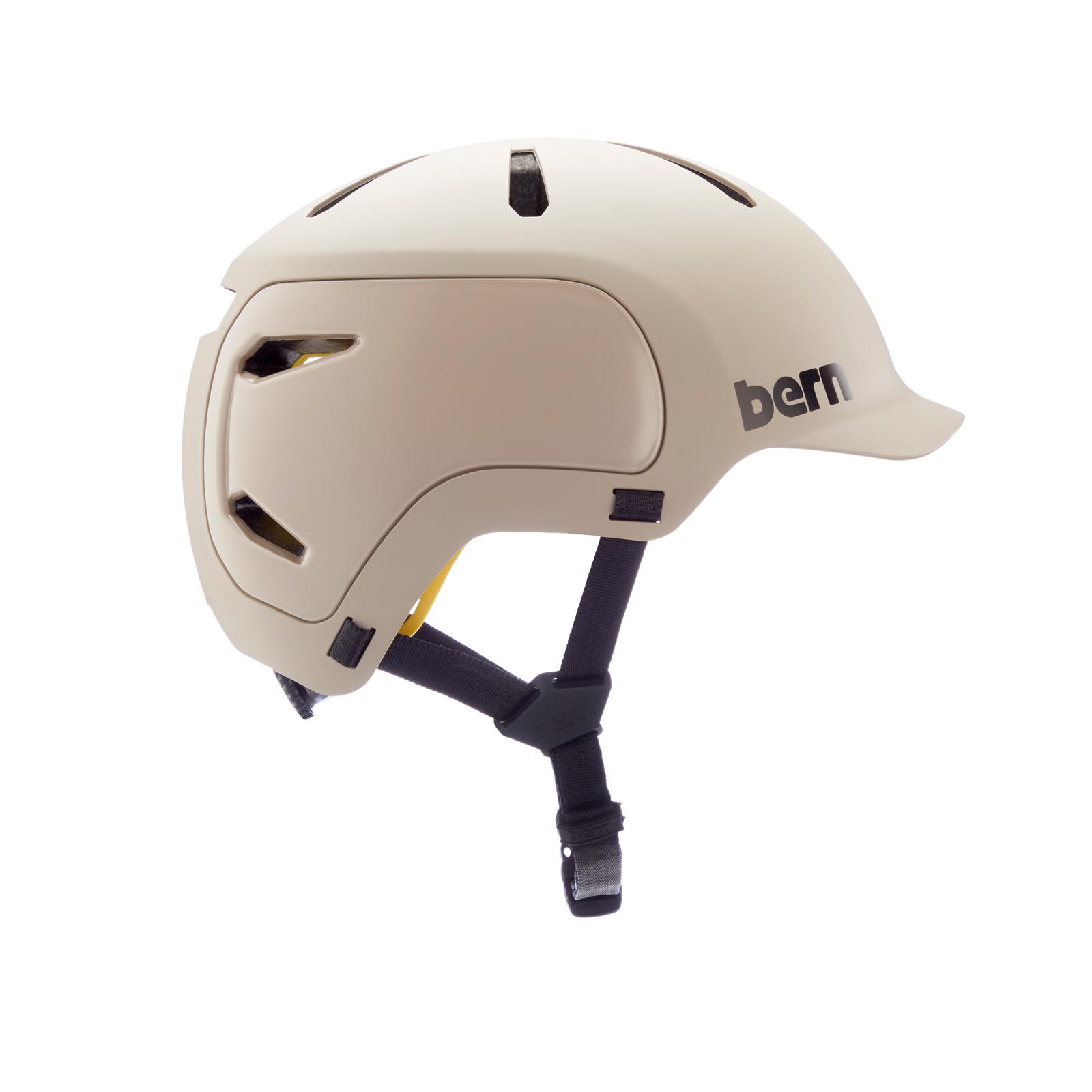 Bern Watts 2.0 MIPS Helmet - Matte Sand – Bern Helmets